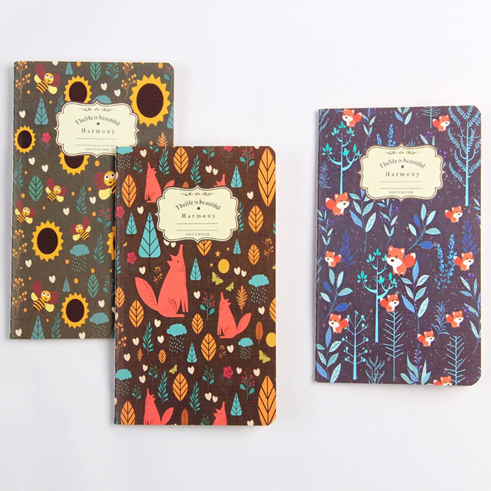 1PC Cute Flower Diary Sketchbook Vintage Bullet Jo... – Vicedeal