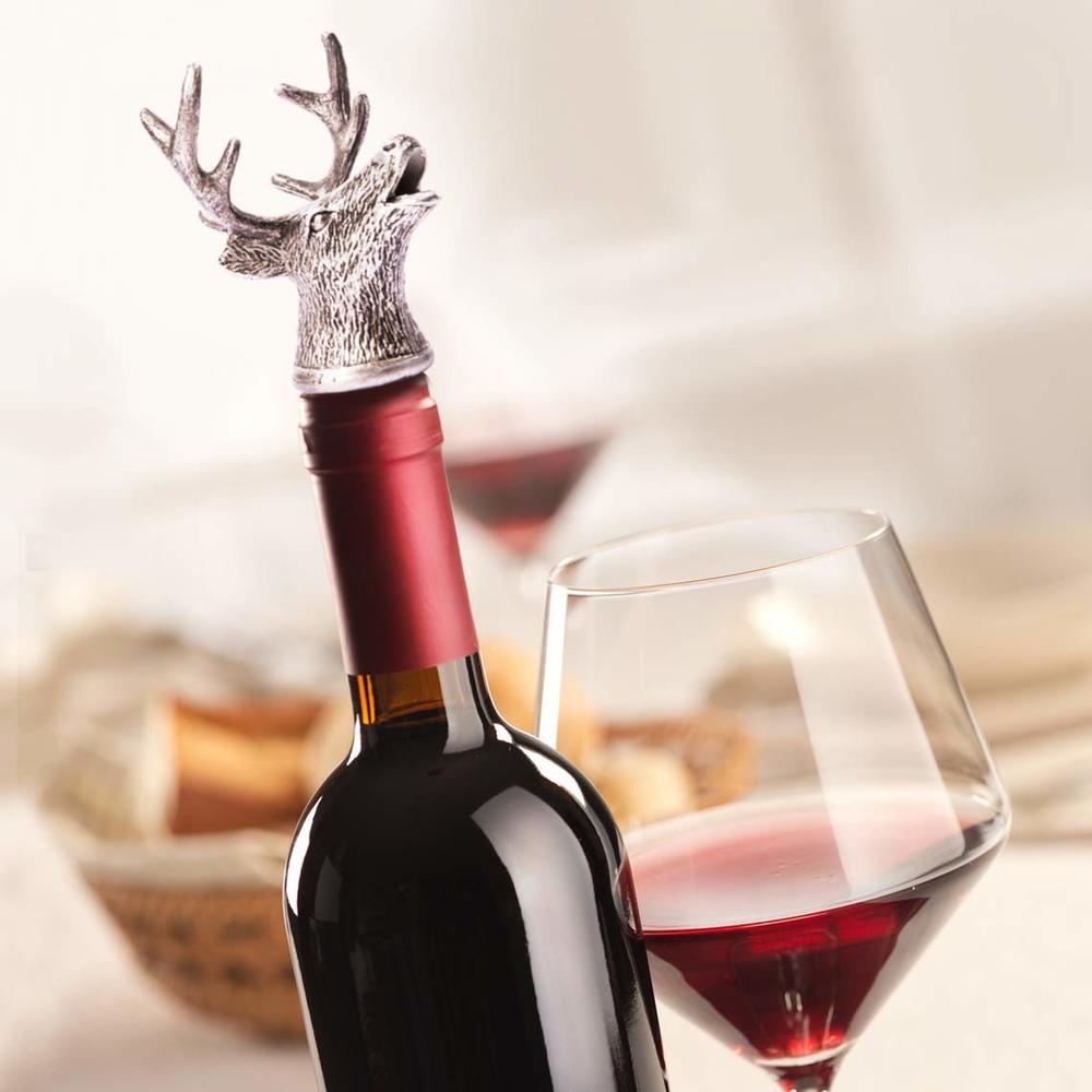 Metal Wine Pourer Stopper Stag High End Pour Wine ... – Vicedeal