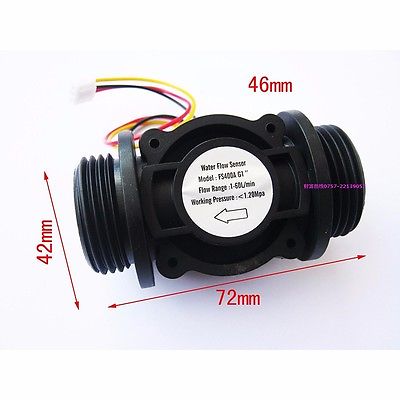 F011 G1 Water Flow Sensor Hall Flow Sensor Switch ... – Grandado