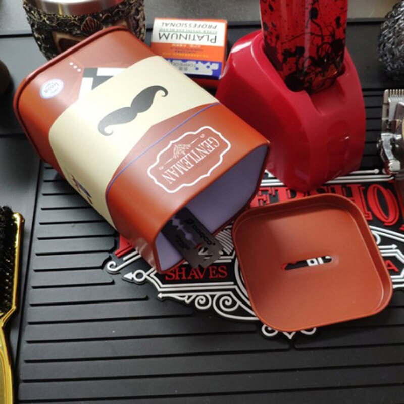 Barbershop Blade Disposal Case Safe Storage Bank R... – Grandado