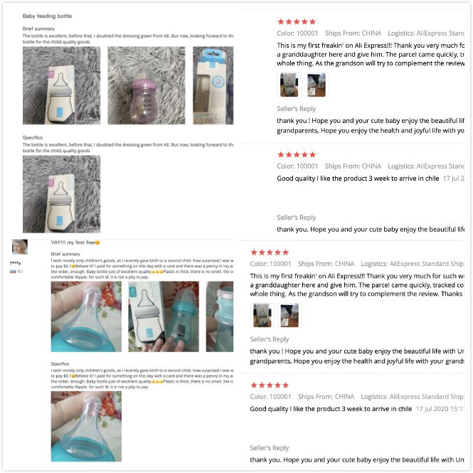 Umee 260ml Baby Feeding PPSU Bottle Real Anti Coli... – Grandado