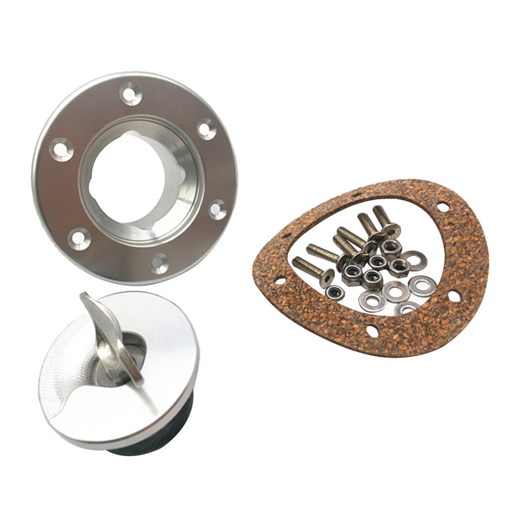 Universal 35.5mm Fuel Cell Gas Cap Flush Mount 6 H... – Grandado