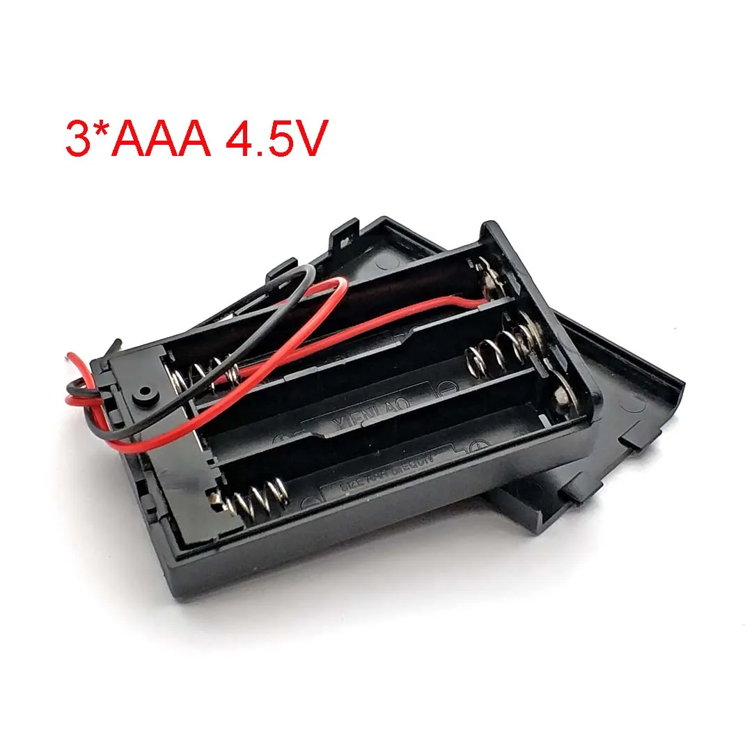 Aaa Batterij Houder Case Box Met Leads Met Aan/Uit... – Vicedeal