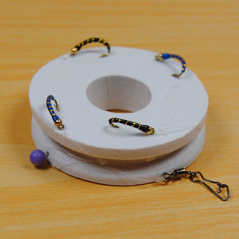 [5 sets] Nymph Lavaret Rig Cod / Whiting / Perch L... – Vicedeal