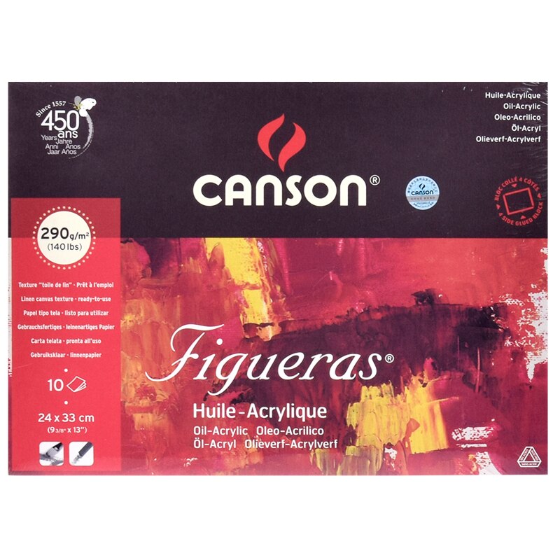 Canson Figueras Oil and Acrylic Painting Pad Heavy... – Grandado