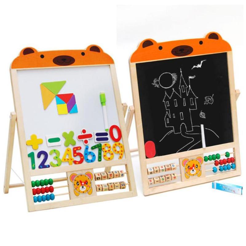 Wooden Children's Learning Drawing Board Early... – Grandado