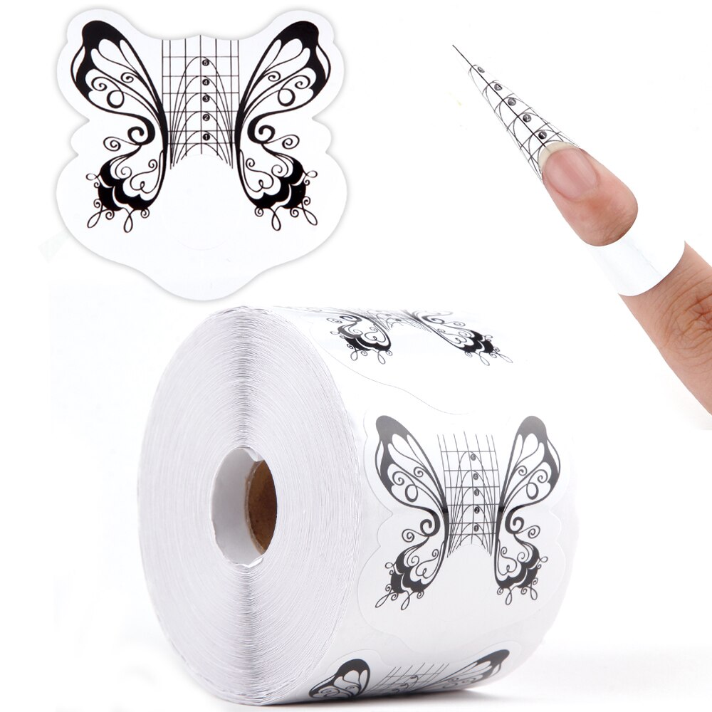 500pcs Nail Form French Tips Acrylic UV Gel Nail E... – Vicedeal