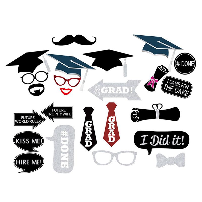 24pcs Graduation Party Decoration Bachelor Cap Gra... – Grandado
