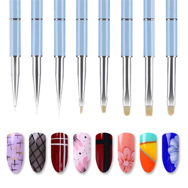 1Pcs Nail Brush Tools Phototherapy Carving Painted... – Grandado