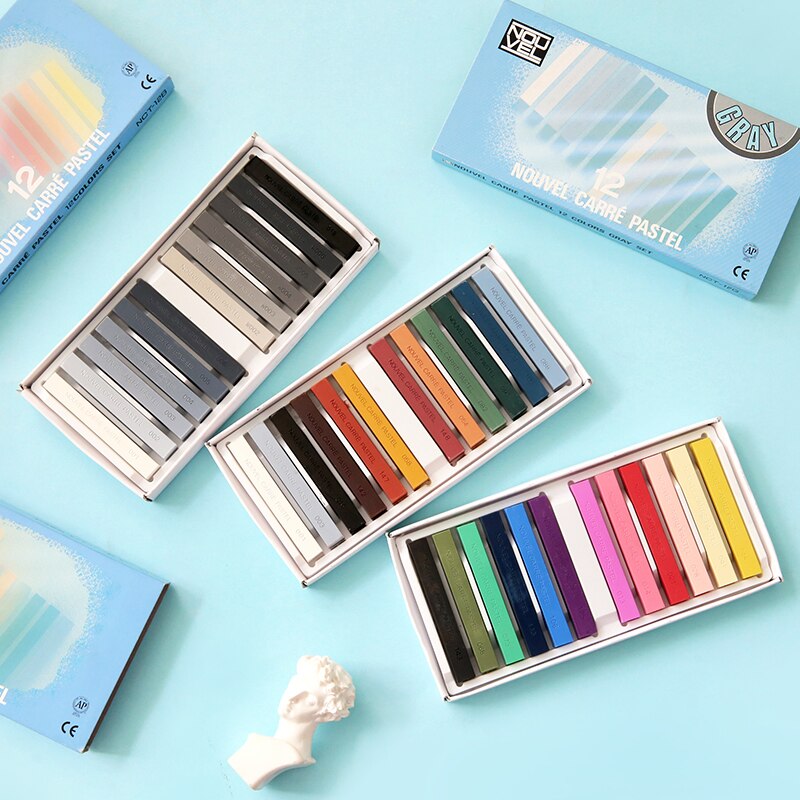 SAKURA Chalk NCT -12/24/48 Color Set Painting Colo... – Vicedeal