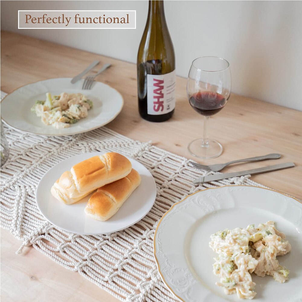 Boho Style Long Macrame Table Runner Wedding Party... – Grandado