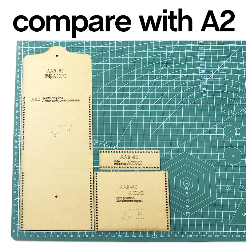 1Set DIY Kraft Paper Template Short Card Package C... – Grandado