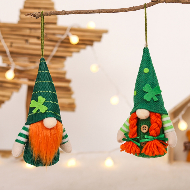 Plush Gnome St Patricks Day Decorations Led light ... – Vicedeal