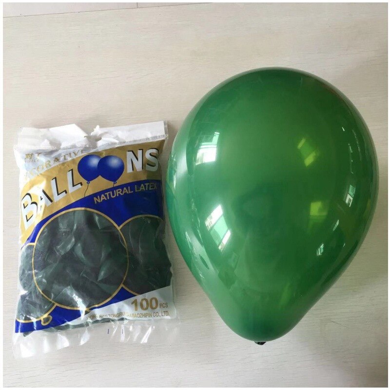 100pcs Green Balloon Happy Birthday Party Decor Ki... – Grandado