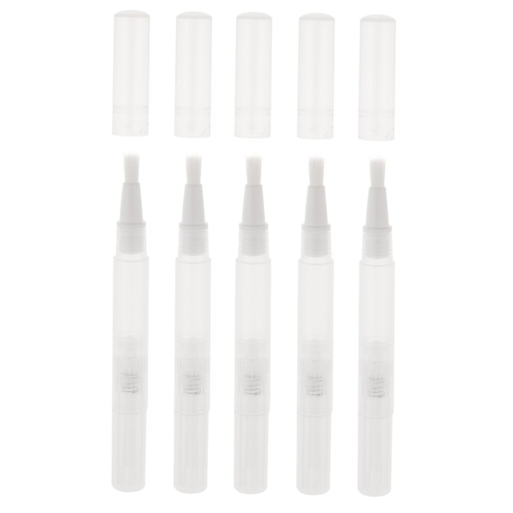5 X 3ml Empty Nail Cuticle Oil Container Tube Pen ... – Grandado