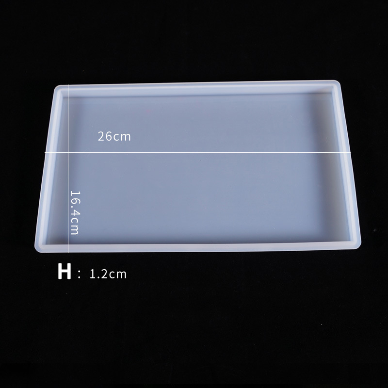 1Pc Clear Silicone Mold Rectangular Coaster Mold D... – Grandado
