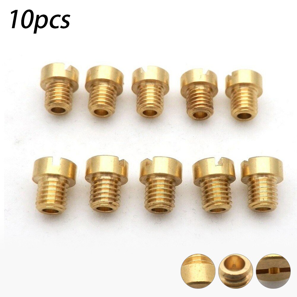 10pcs Thread Main Jets Carburetor Nozzle Set For D... – Vicedeal