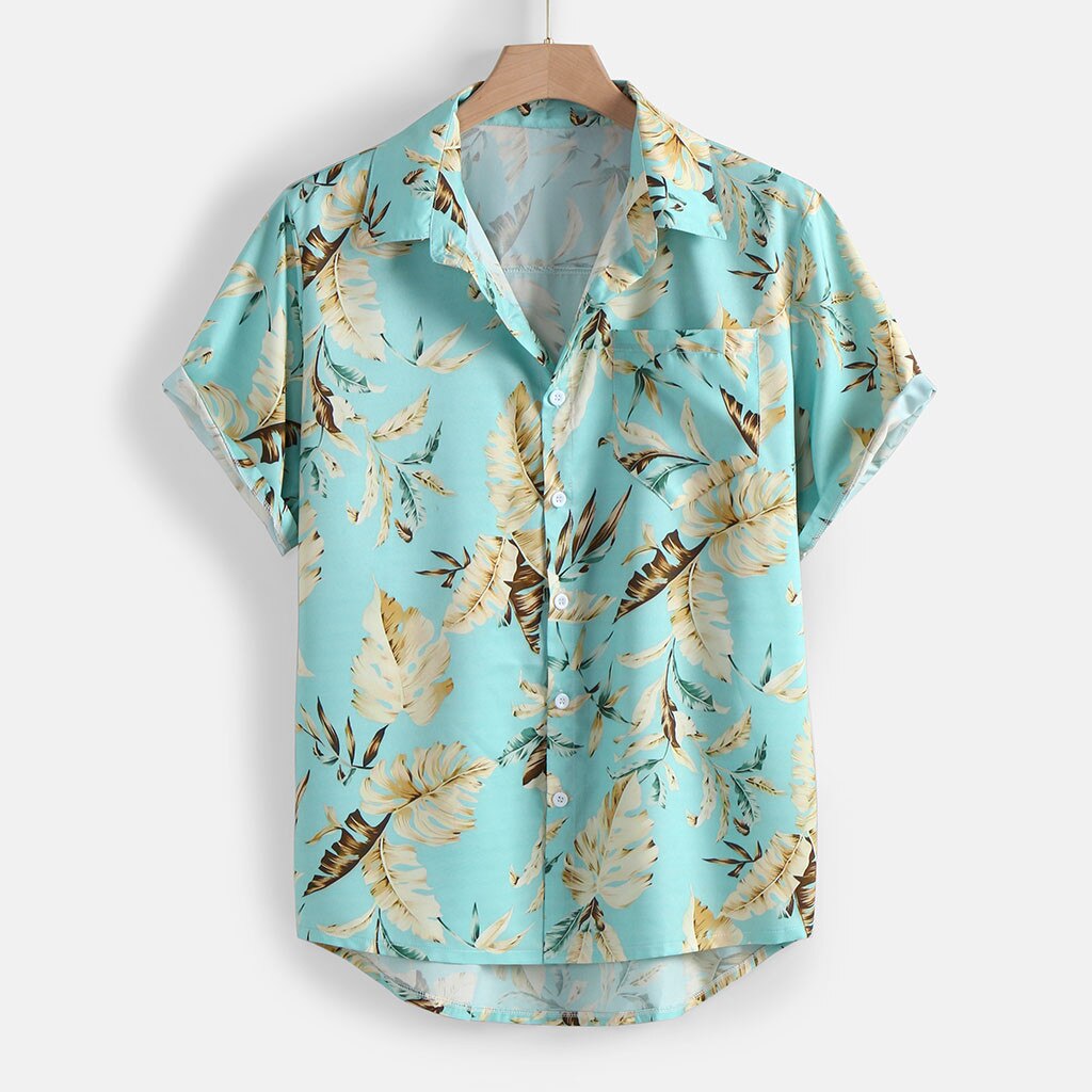 Japanse Stijl Hawaiian Strand Shirts Mens Casual S... – Grandado