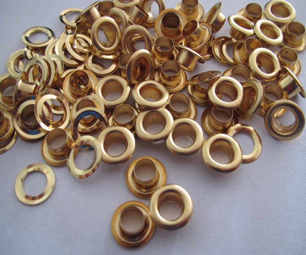 5mm messing gold kleur voor kleding kledingstuk oo... – Vicedeal