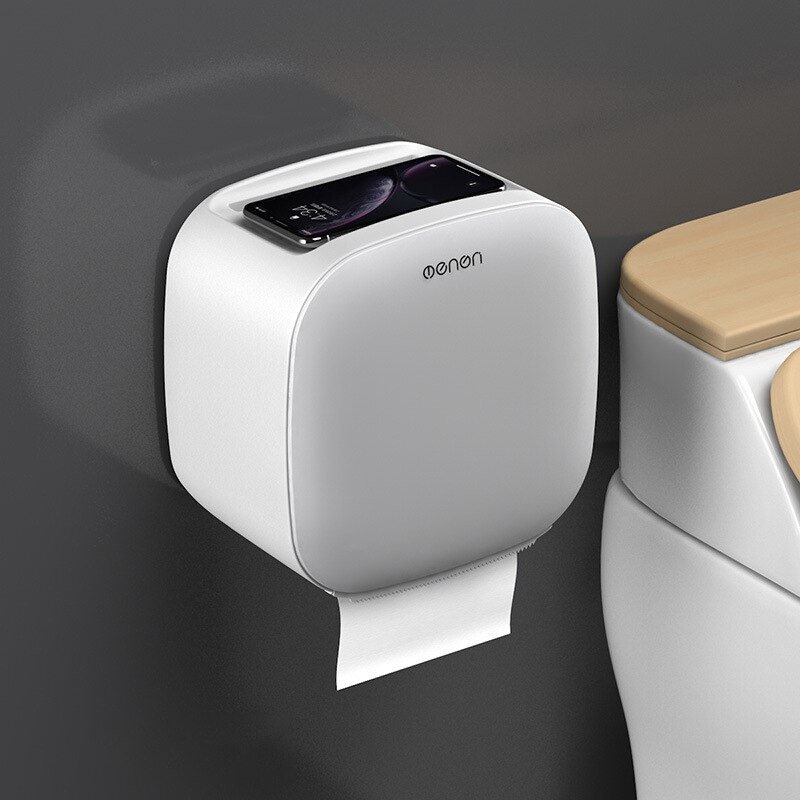Tissue Box For Toilet Wall Mounted Roll Tissue Box... – Grandado