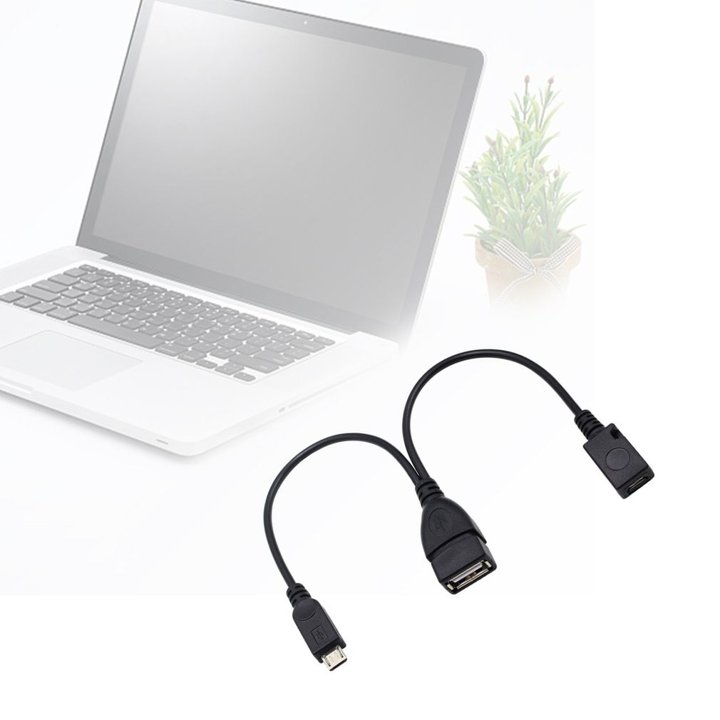 2 pak usb port terminal adapter otg kabel til bran... – Grandado