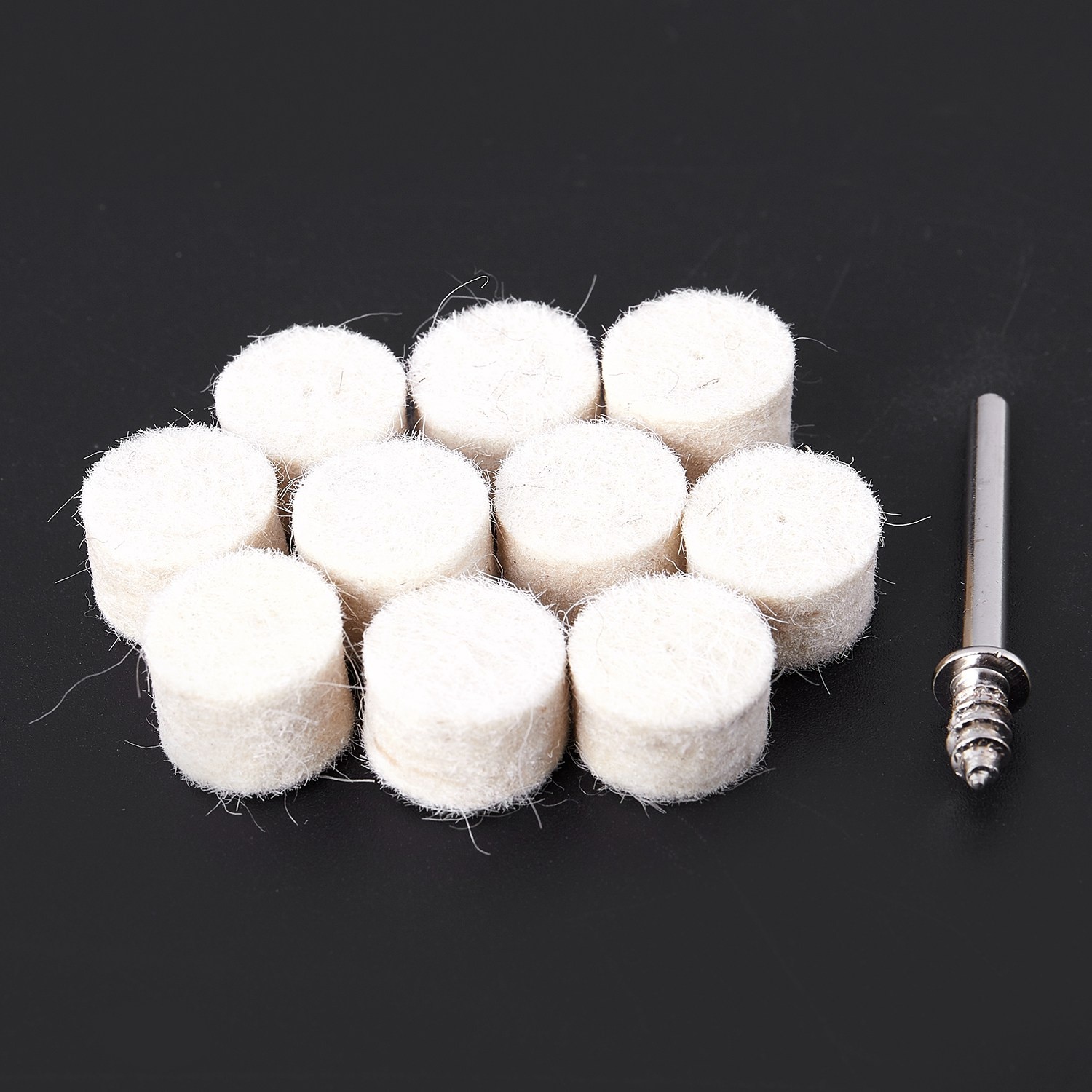 Wool Grinding Head Wool Wheel Felt ,10 Piece Set O... – Grandado