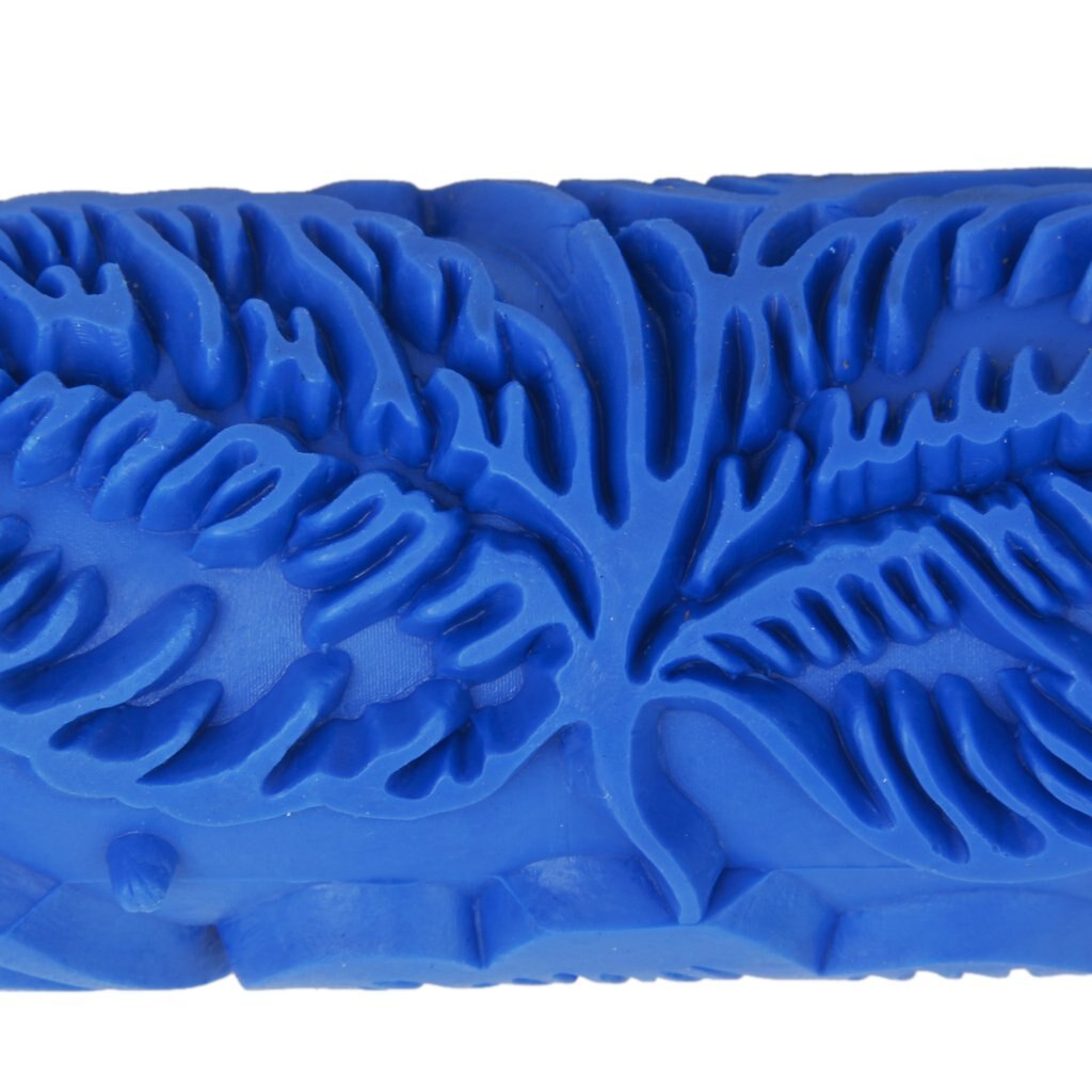 ! 15cm blue floral pattern roller – Vicedeal