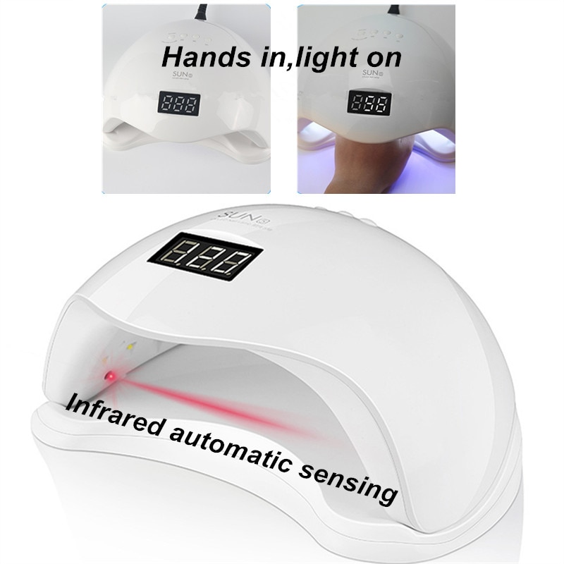 48W Sun5 UV Lamp LED Nagel Lamp Gel Curing Lamp Li... – Vicedeal