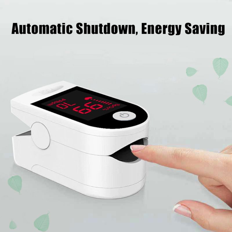 LED Fingerspitze Pulsoximeter Herz Bewertung SPO2 PR Blut Sauerstoff Schlaf Monitor 50JC – Grandado