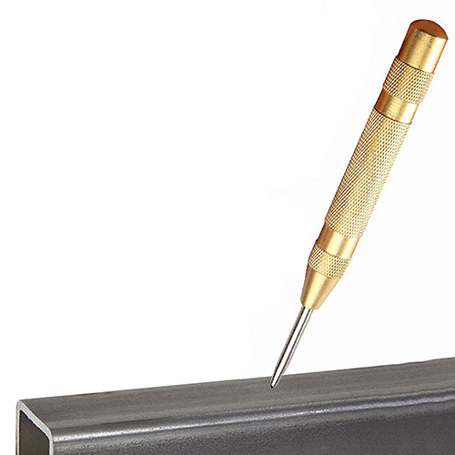 6 Inches Automatic Spring Loaded Brass Center Punc... – Grandado