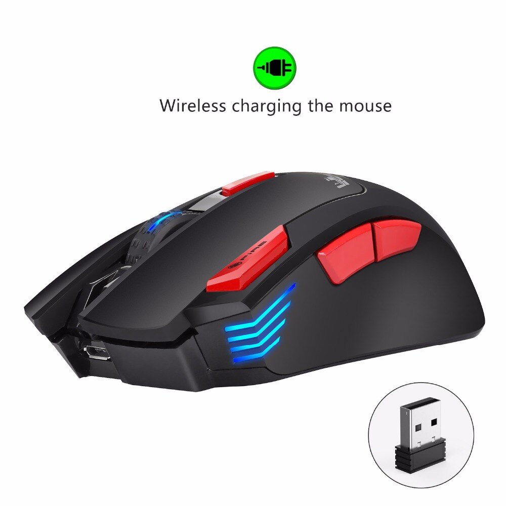HXSJ T88 Wireless Gaming Mouse 7-Key Ergonomic Sup... – Grandado