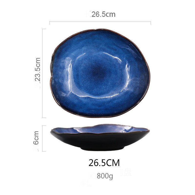 Nordisk keramisk mad fad tallerken husholdning ker... – Grandado