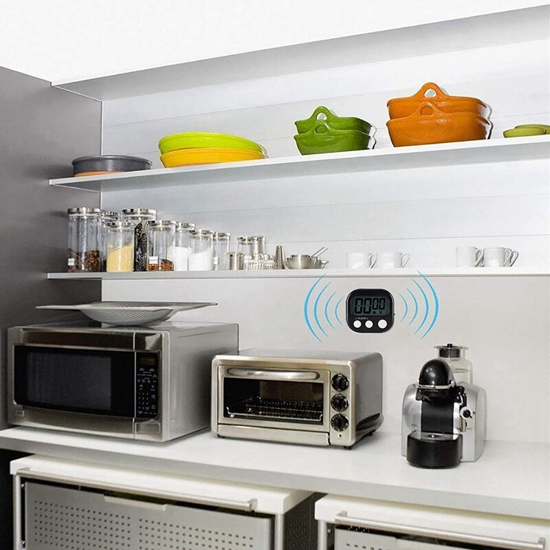 Kitchen Timer Digital Timer Stopwatch Alarm Clock ... – Grandado