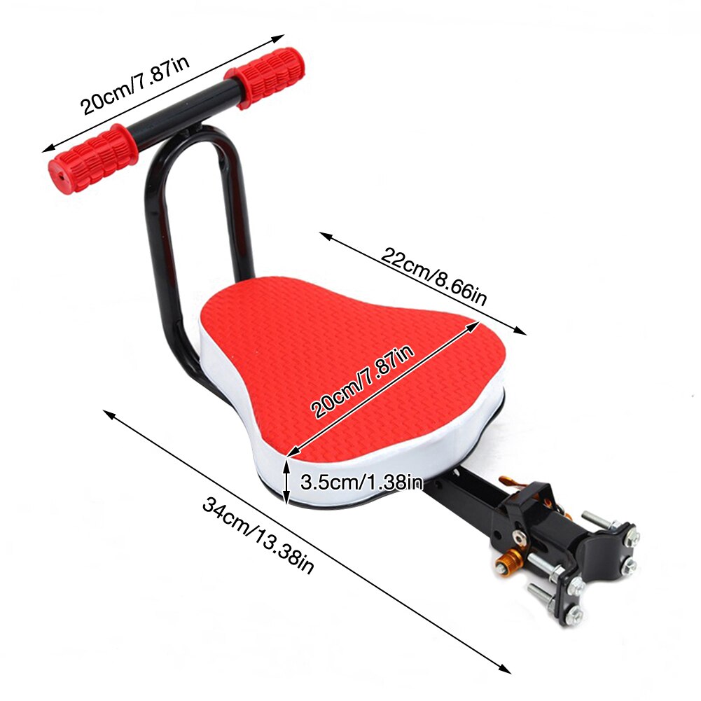 Child Bike Seat Foldable Ultralight Front Mount Ba... – Grandado
