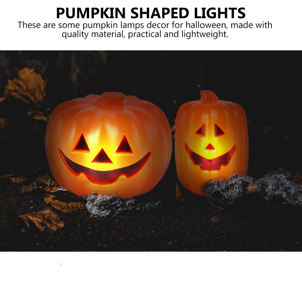 3 PCS Funny Decorative Novelty Pumpkin Lamp Props ... – Vicedeal