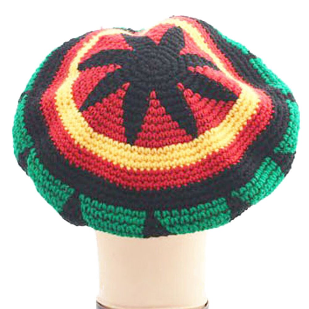 Handmade Jamaican Hat Festive Cap Black Octagon – Grandado
