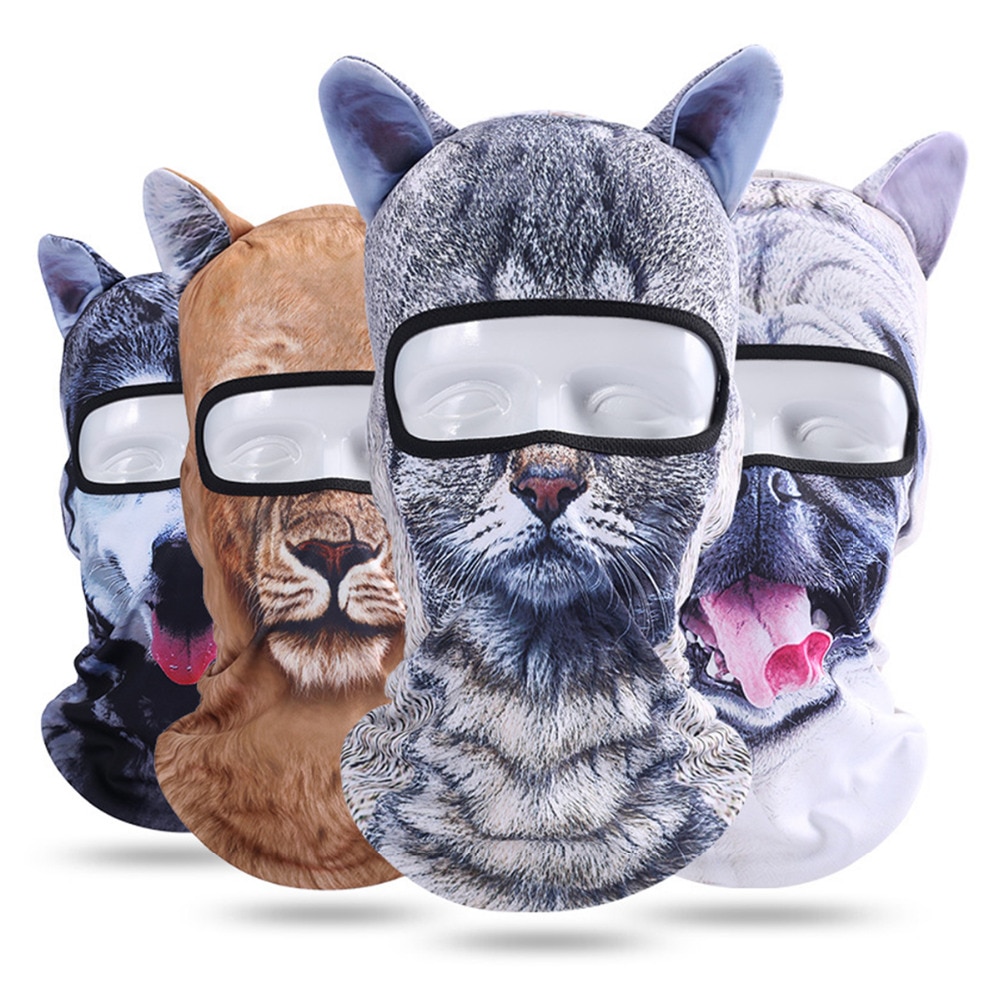 3D Animal Cat Dog Outdoor Bicycle Cycling Sport Sk... – Vicedeal