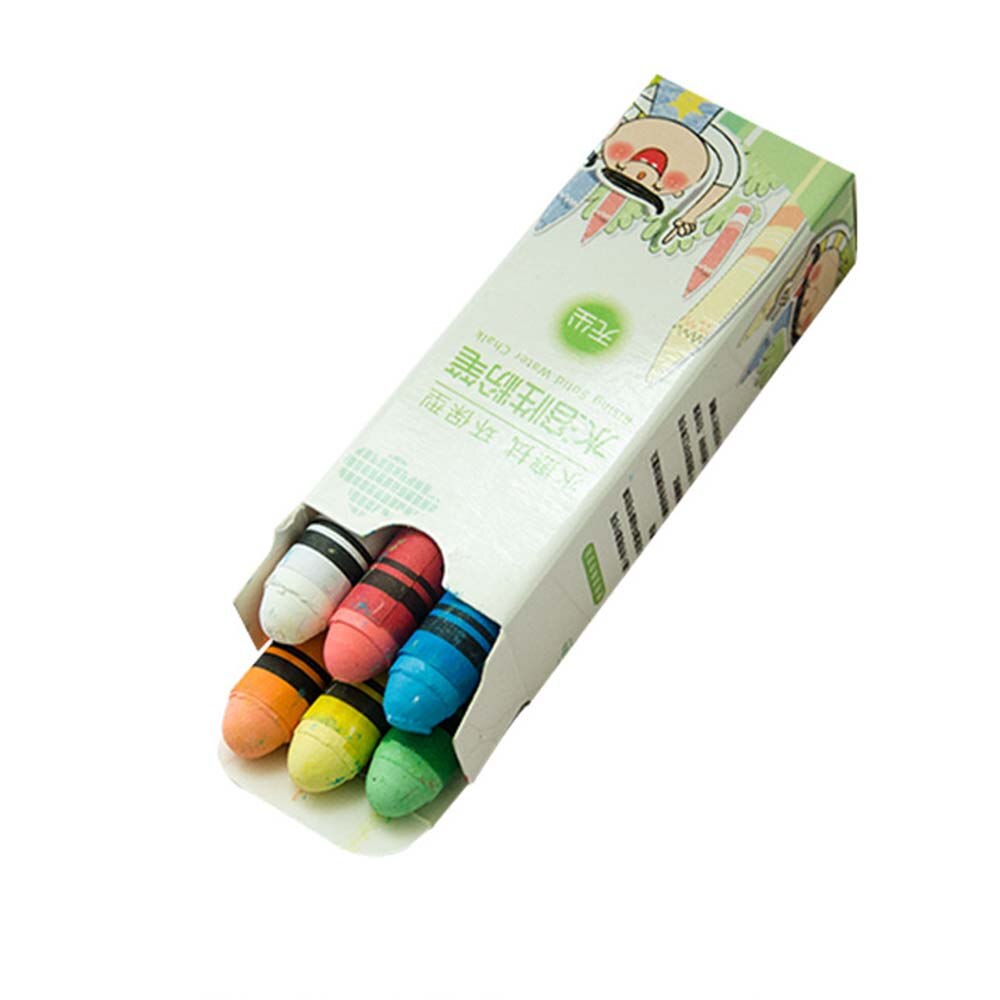 6 Pcs/Box Chalk Water-Soluble Dust-Free Chalk Colo... – Grandado