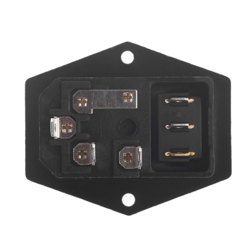 1 ST 10A 250 V 3 Pin IEC320 C14 AC Inlet Man Plug ... – Grandado