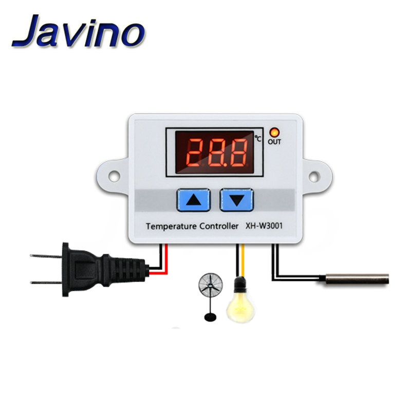 W3001 110V 220V 12V 24V Digital Temperature Contro... – Grandado
