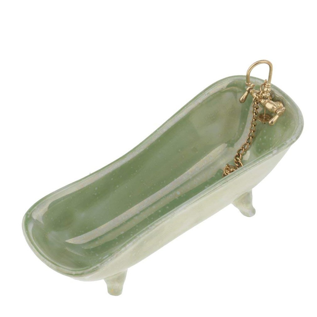 Mini Ceramic Bathroom Footed Bath Tub ToiletPedest... – Grandado