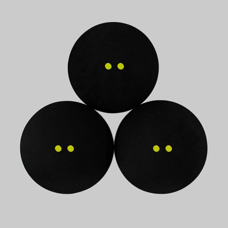 Competition Squash Ball Two-Yellow Dots Low Speed ... – Grandado