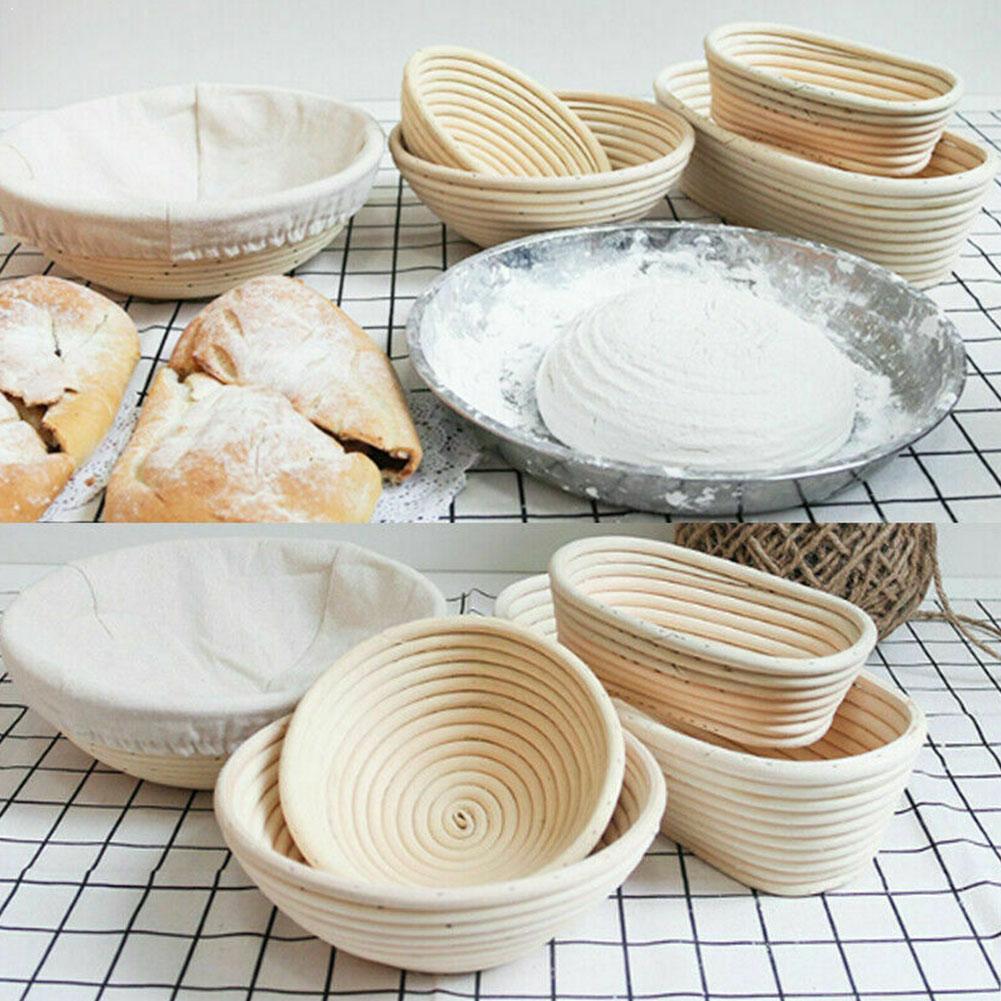 Bread Proving Baskets Fermentation Rattan Proofing... – Grandado