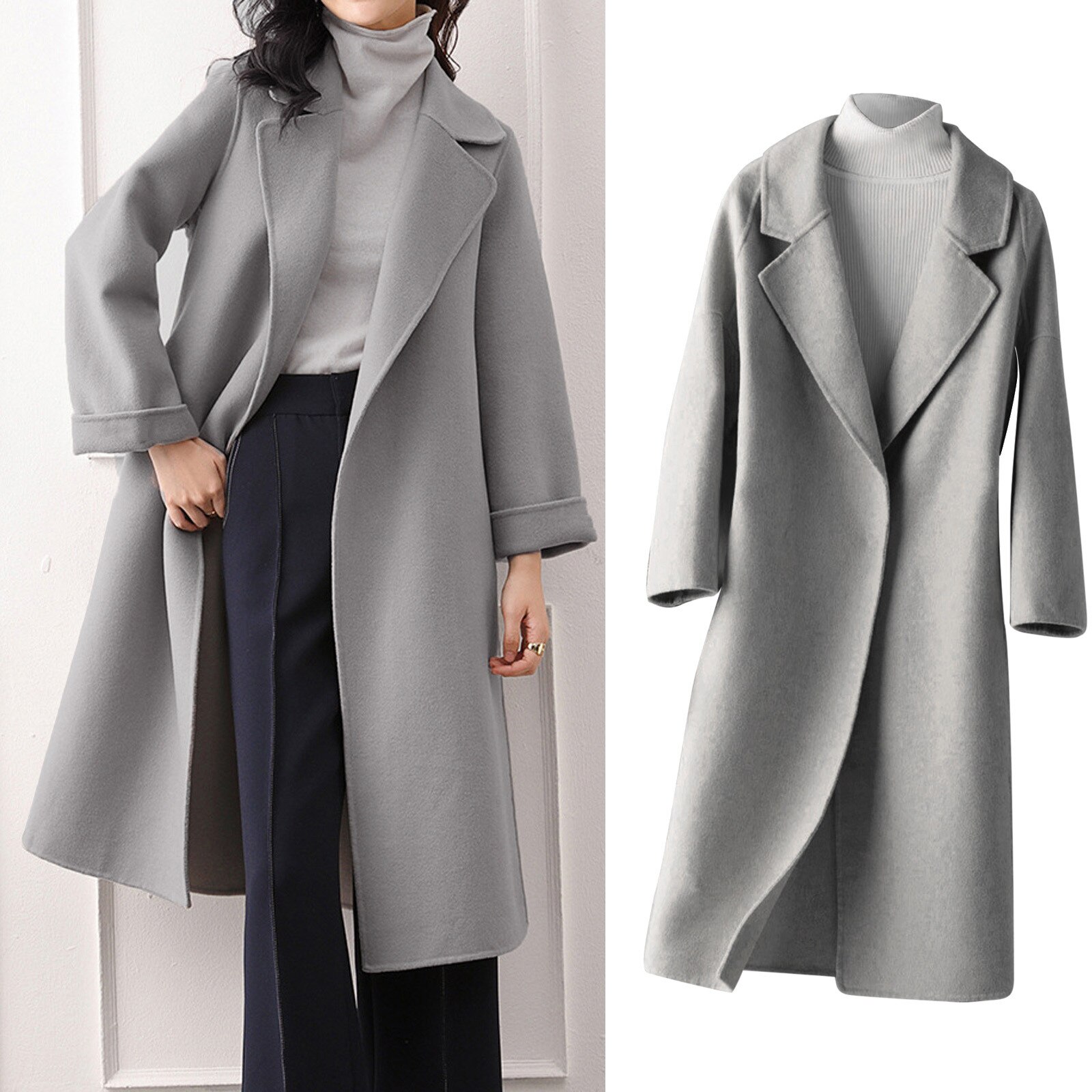 Women Coats Autumn And Winter Large Size Women's S... – Grandado