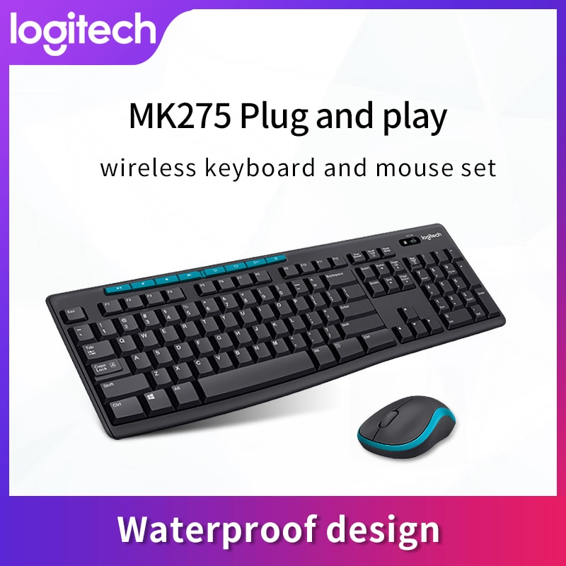 Logitech MK275 wireless keyboard and mouse set key... – Vicedeal