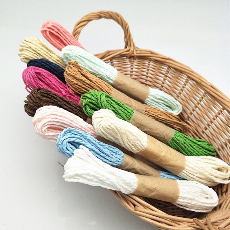 2mm*12PCS multicolor paper rope packaging with DIY... – Vicedeal