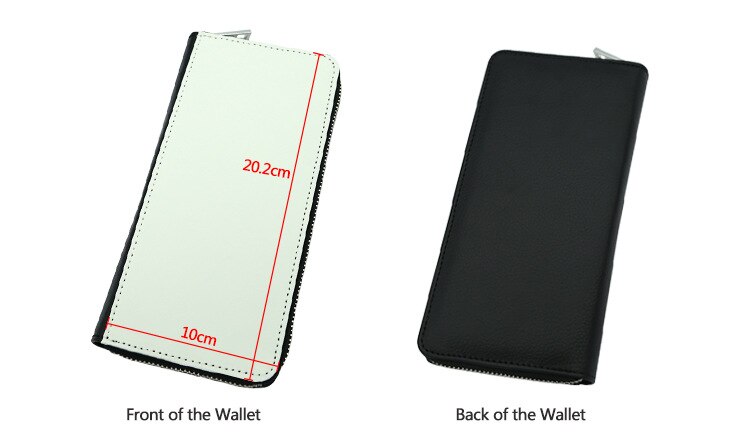 4 Stks/partij Leeg Sublimatie Lederen Portemonnee ... – Grandado