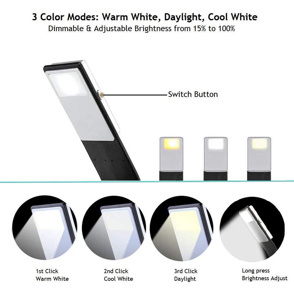 LEDGLE USB Rechargeable Reading Lamp Compact Desk ... – Grandado