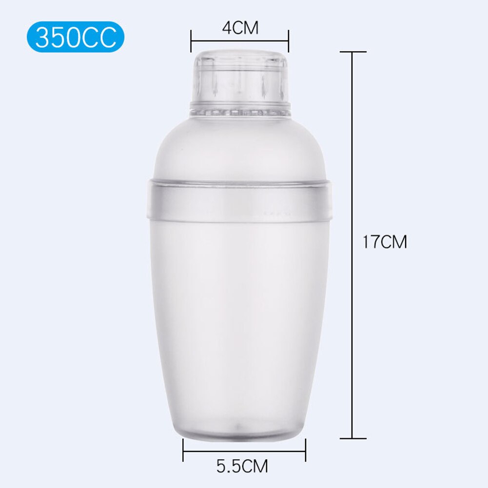Plastic Martini Cocktail Shaker 350ml/530ml/1000ml... – Vicedeal