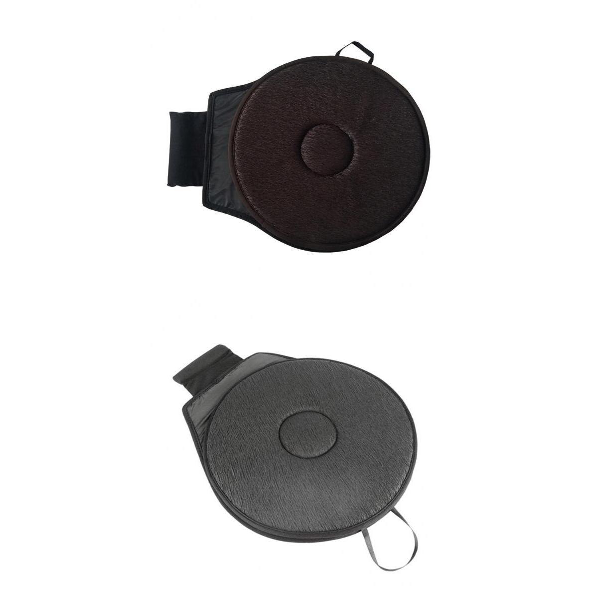2 Packs Universal 360° Swivel Seat Cushion Seat Pa... – Vicedeal